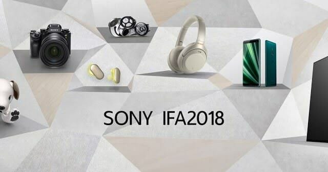 รวมผลิตภัณฑ์ Sony ที่เปิดตัวในงาน IFA2018 - BACIDEA